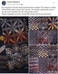 Arrowmont Connections: Gasali Adeyemo uses indigo to communicate ...